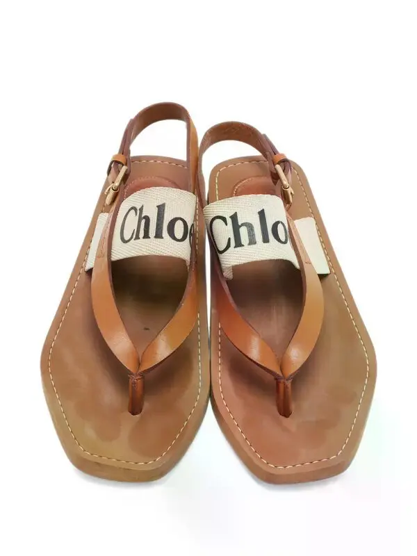 Chloé Woody Slingback Sandals