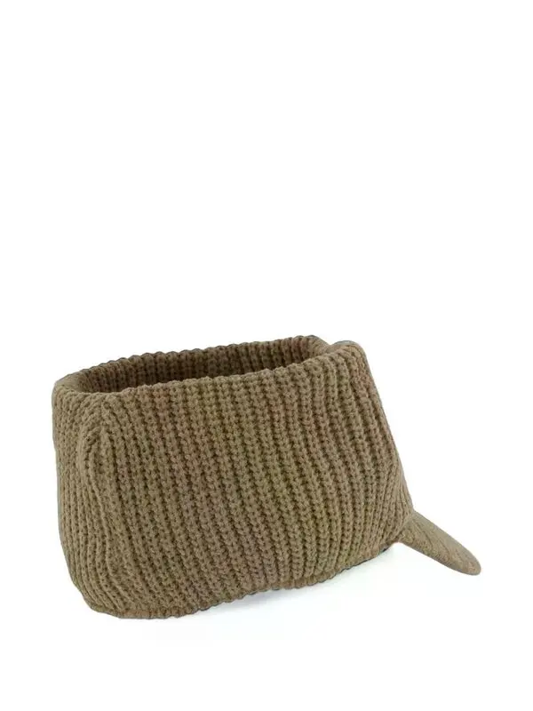 Bogner Logo-patch Ribbed-knit Visor
