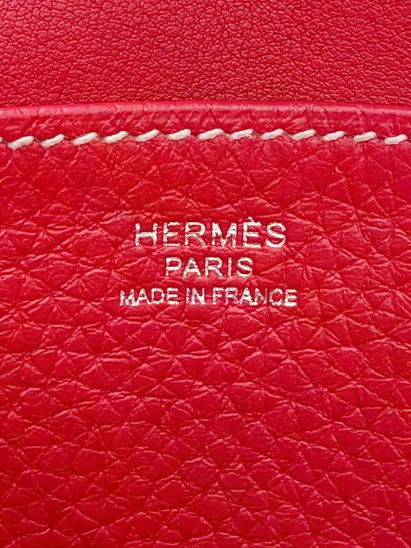 Hermès 2016 Taurillon Clemence Halzan 31 Satchel