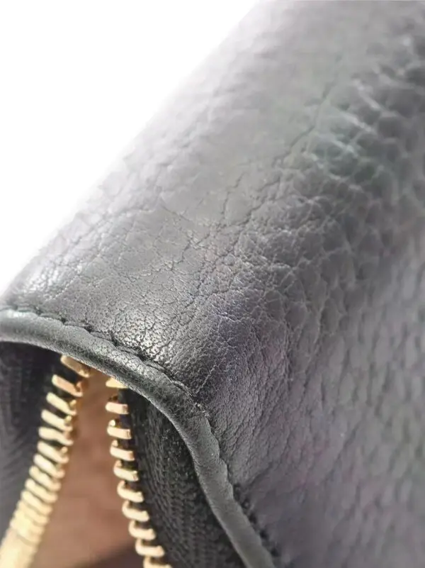 BVLGARI 2000-2015 Leather Coin Pouch