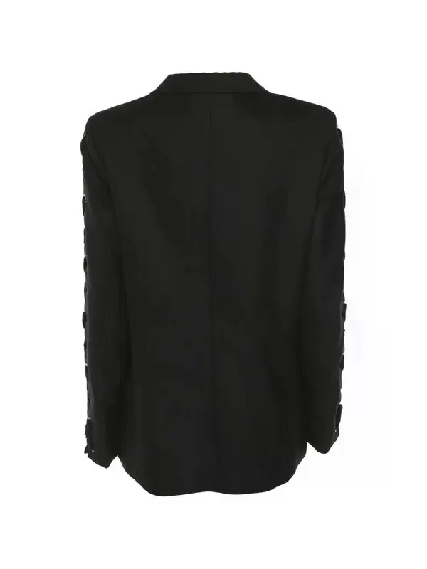 Sandro Lace-up Single-breasted Blazer