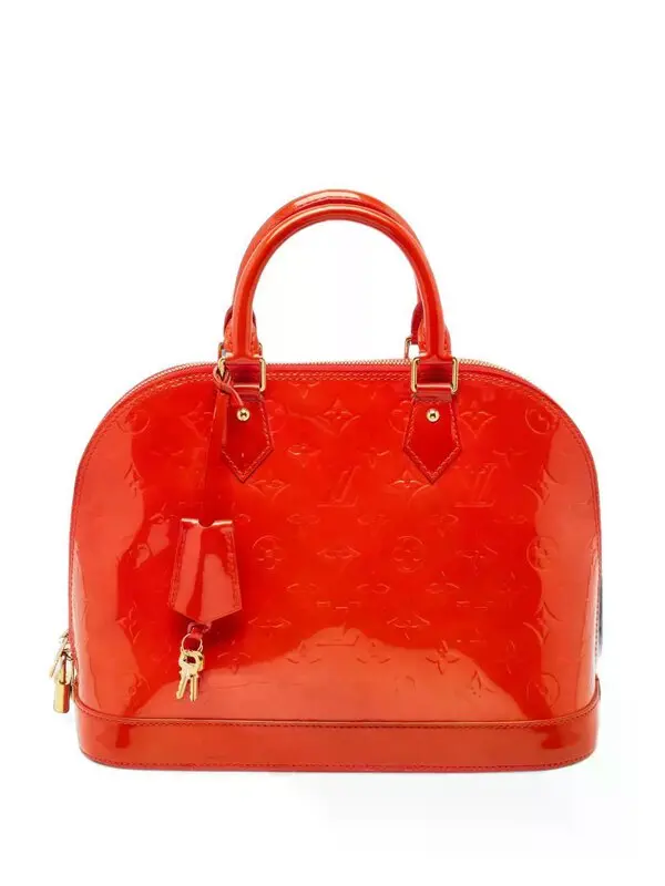 LOUIS VUITTON 2012 Pm Alma Monogram Vernis Handbag