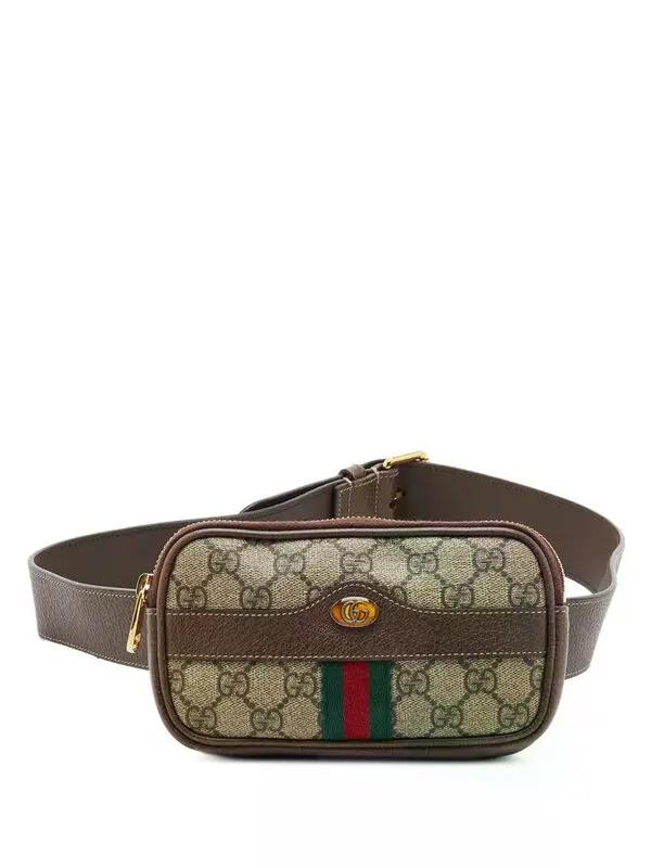 Gucci Ophidia Gg Supreme Belt Bag - Neutrals