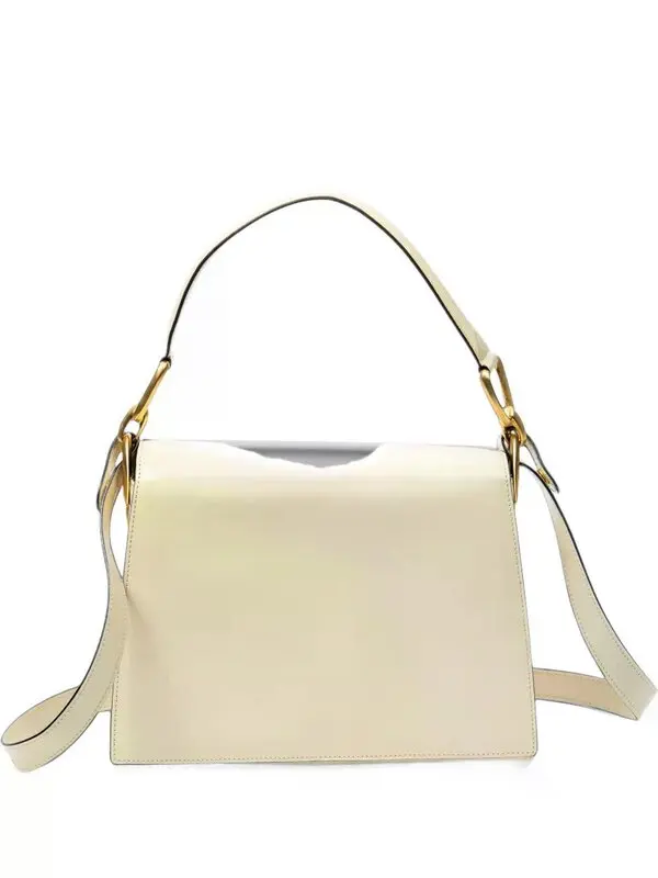 Celine Flap Top Handle Cross Body Bag - Neutrals