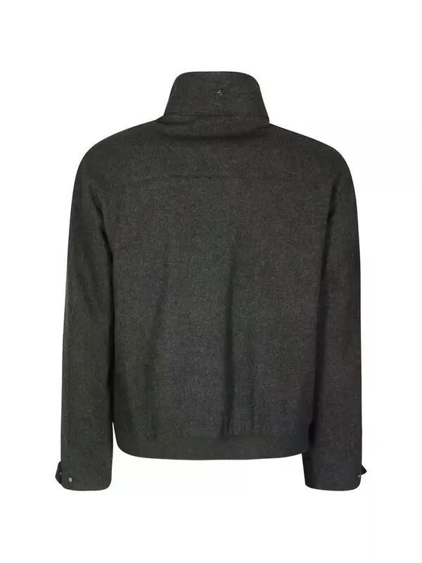 MONTECORE High-neck Zip-up Bomber Jacket