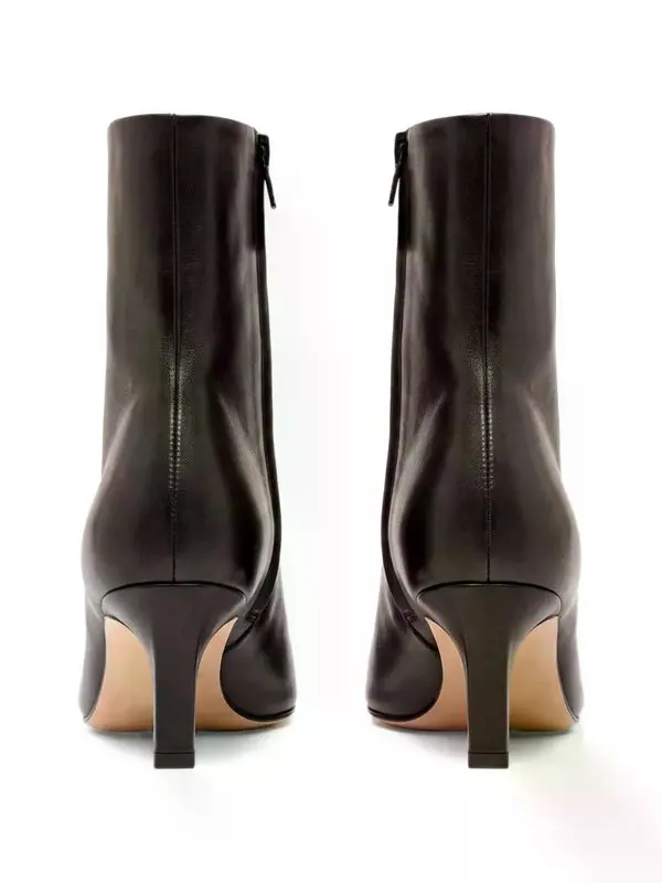 SCAROSSO Kitty Pointed-toe Ankle Boots