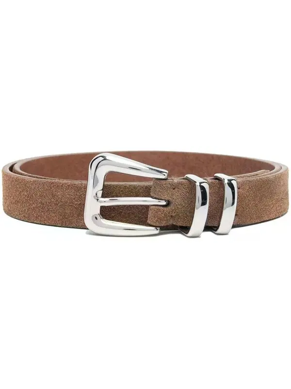 Brunello Cucinelli Buckle-fastening Leather Belt