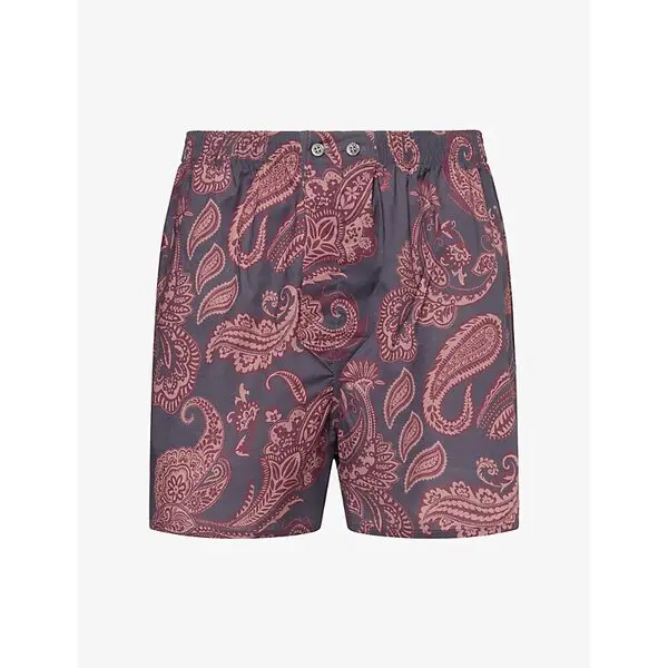 Derek Rose Ledbury Classic-fit Cotton Boxer Shorts
