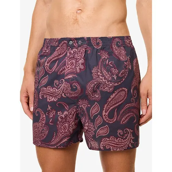 Derek Rose Ledbury Classic-fit Cotton Boxer Shorts