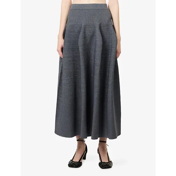 CFCL Pottery Glitter Knit Midi Skirt