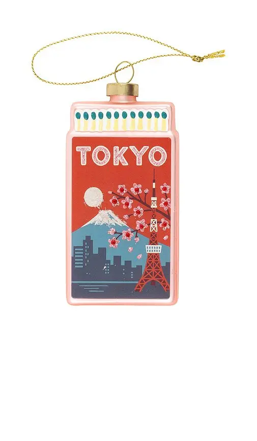 FURBISH Tokyo Matchbook Ornament