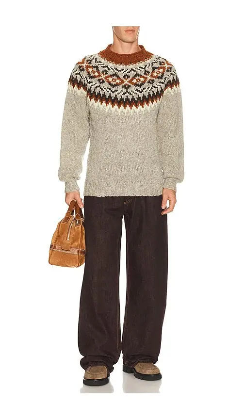 Barbour Scottish Made Placement Sweater - Multi