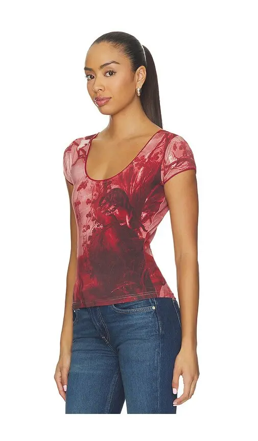 TYLER MCGILLIVARY Zora Scoop Tee