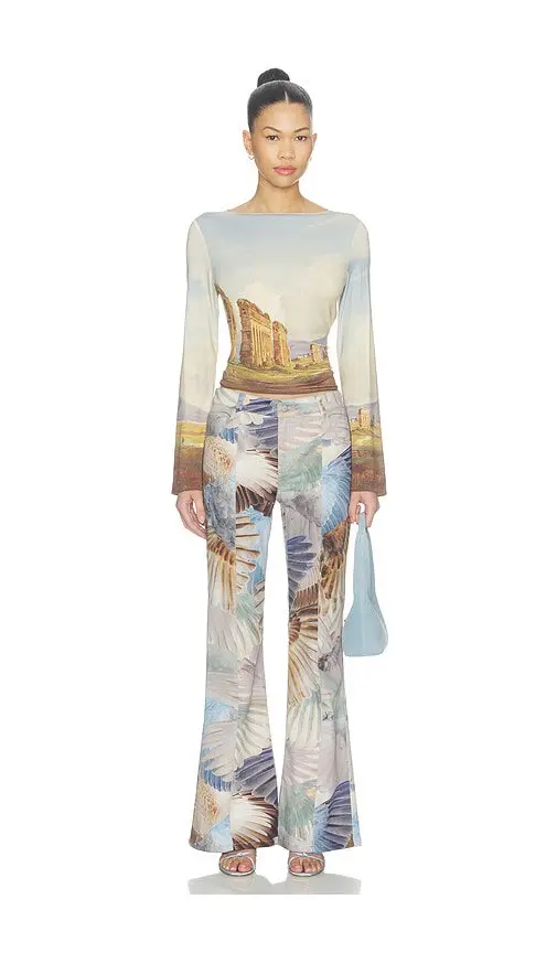 TYLER MCGILLIVARY Thea Long Sleeve Top