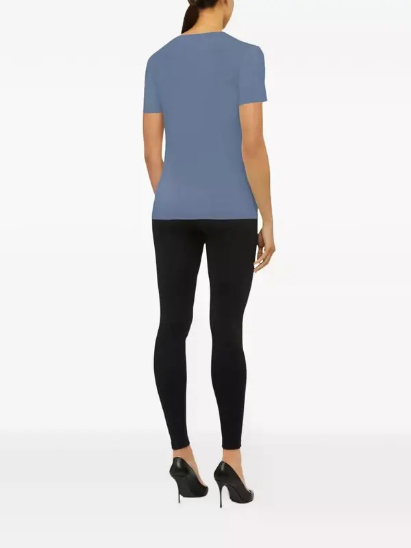 Wolford Scoop-neck Short-sleeve T-shirt - Blue
