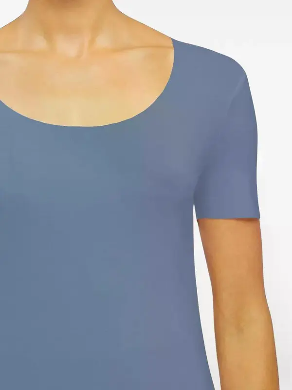 Wolford Scoop-neck Short-sleeve T-shirt - Blue