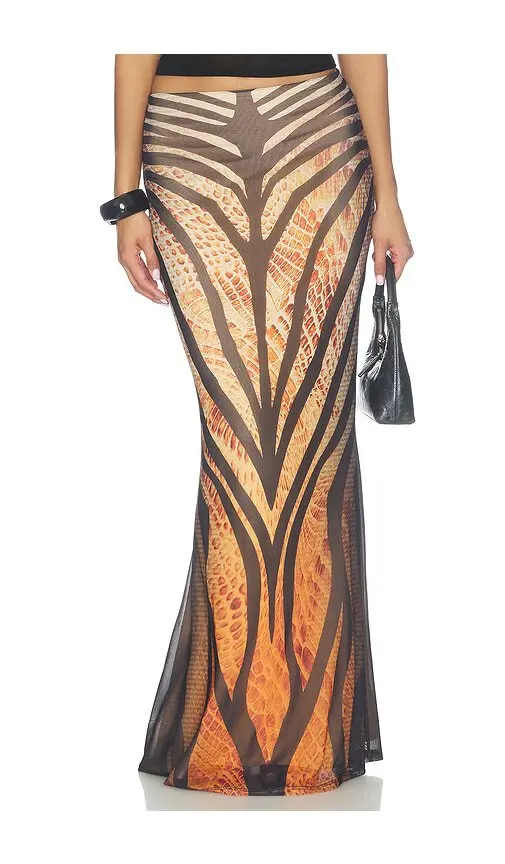 AFRM Tegan Mermaid Skirt - Multi