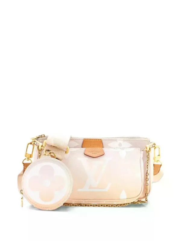 LOUIS VUITTON Multi Pochette Accessoires The Pool Monogram Giant Crossbody Bag - Neutrals