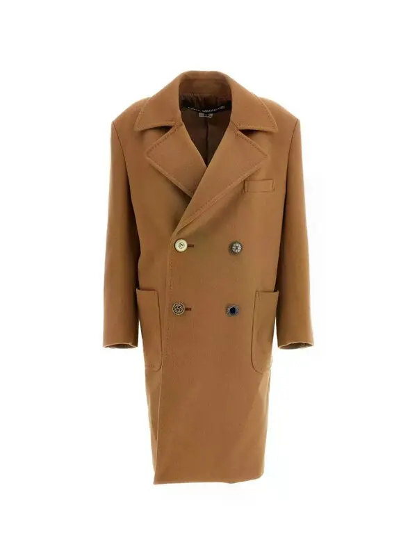 Junya Watanabe Double-breasted Button-embellished Coat