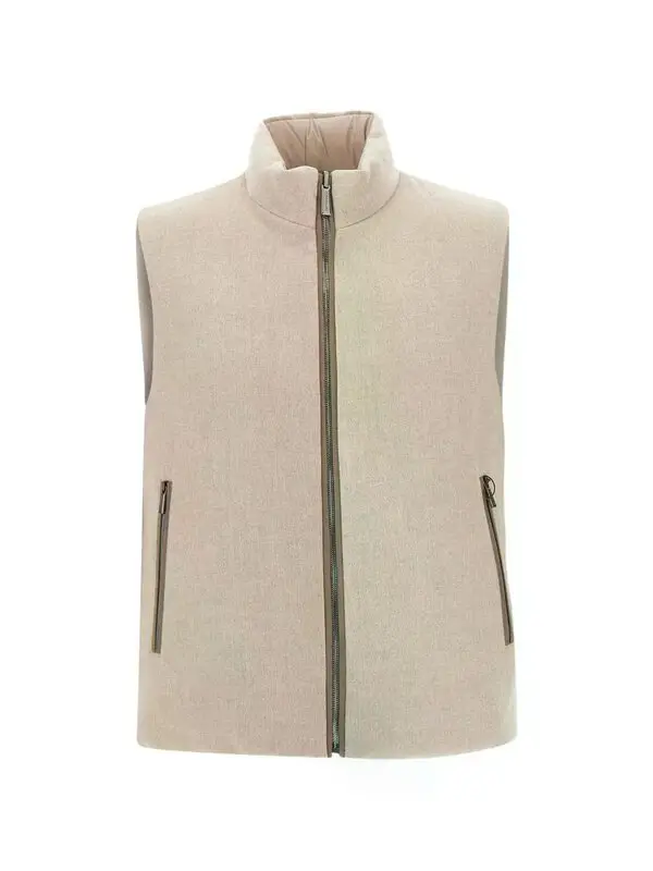 MOORER Falieri Gilet - Neutrals