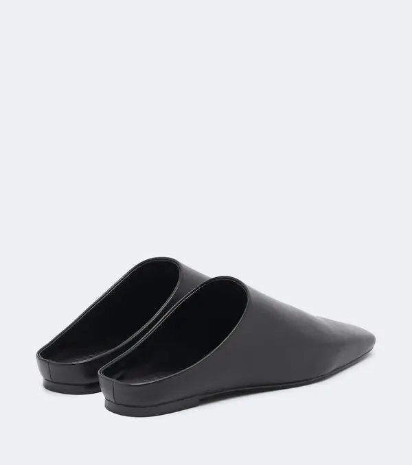 A.emery Griffin Leather Mules