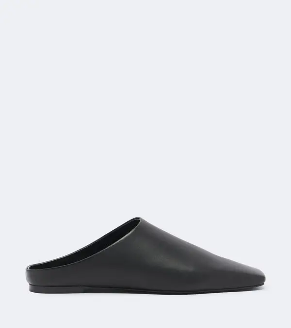 A.emery Griffin Leather Mules
