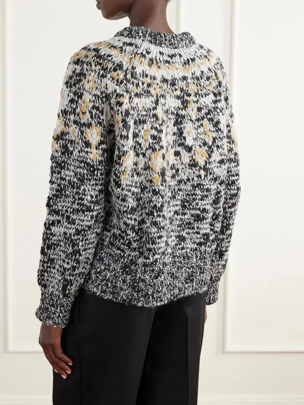 Proenza Schouler White Label Lizzy Fair Isle Sweater