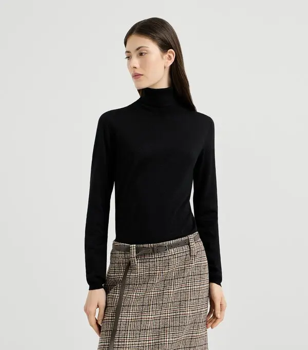 Brunello Cucinelli Cashmere-blend Sparkle Sweater