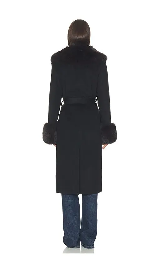 Simkhai Kinsley Belted Long Coat