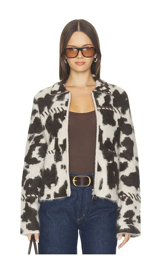 Guest In Residence Grizzly Cowhide Jacket