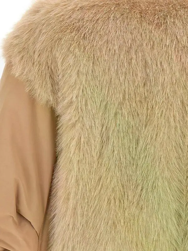 KAOS Faux-fur Panelled Jacket