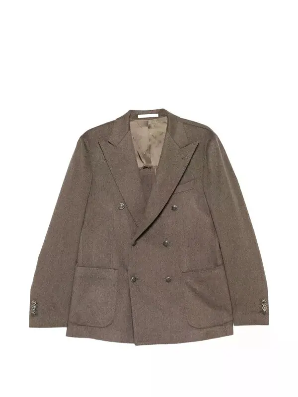 Tagliatore Double-breasted Peak-lapels Blazer