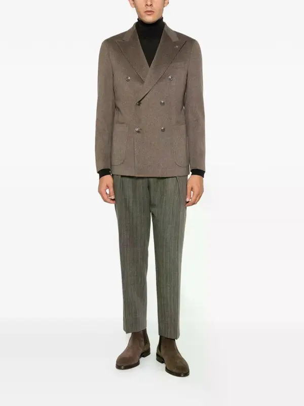 Tagliatore Double-breasted Peak-lapels Blazer