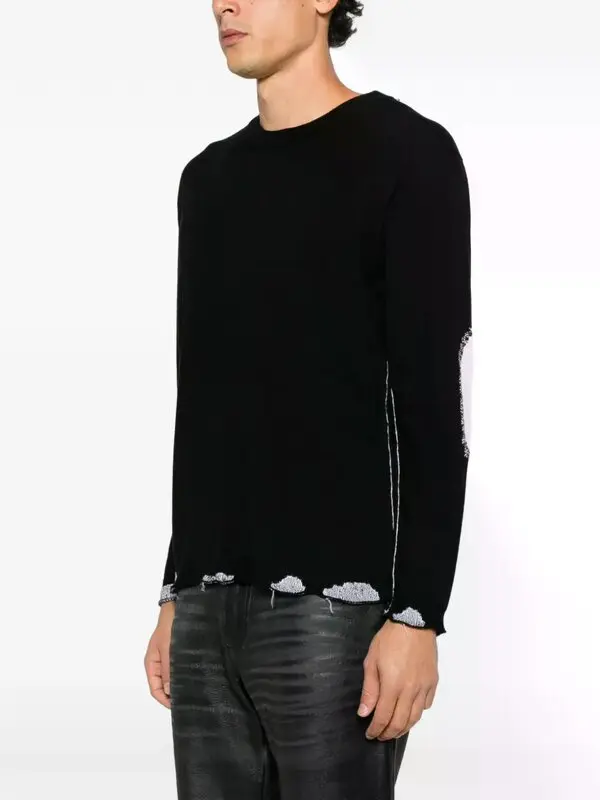 ATOMO FACTORY Elbow-patch Sweater