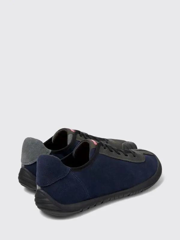 Camper Twins Abstract Bi Leather And Suede Sneakers With Ortholite® Sole