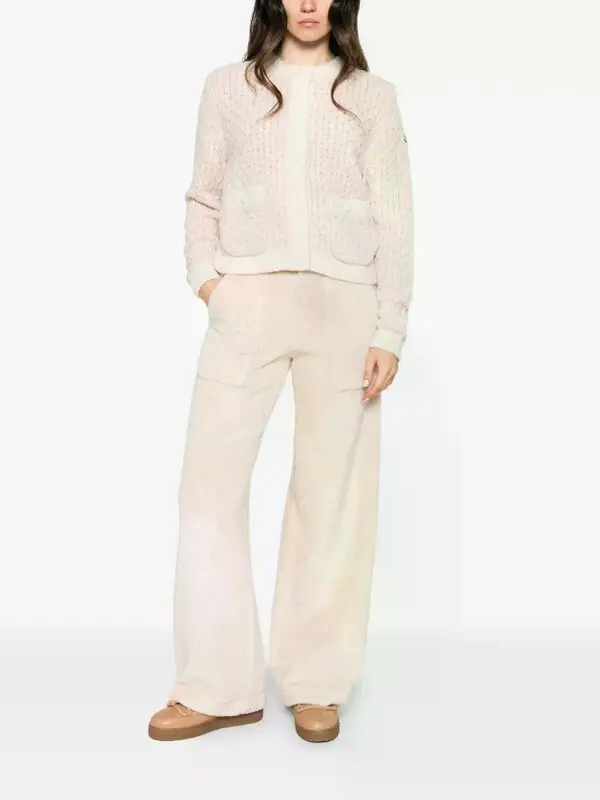 Moncler Cable-knit Button-up Cardigan