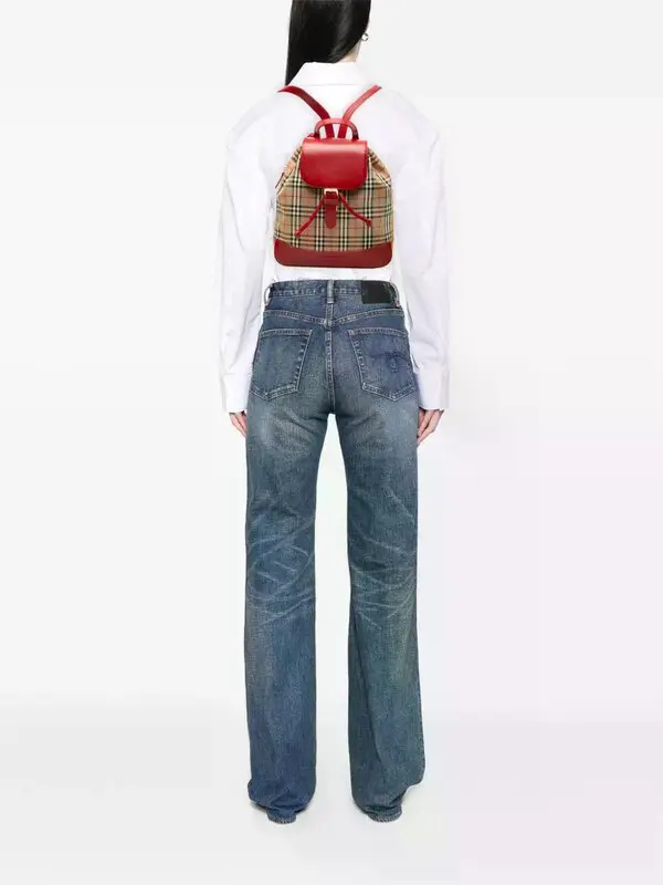 Burberry 2000-2017 Haymarket Check Canvas Backpack