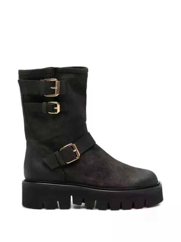 Agl Luggie Biker Buckle-fastening Boots
