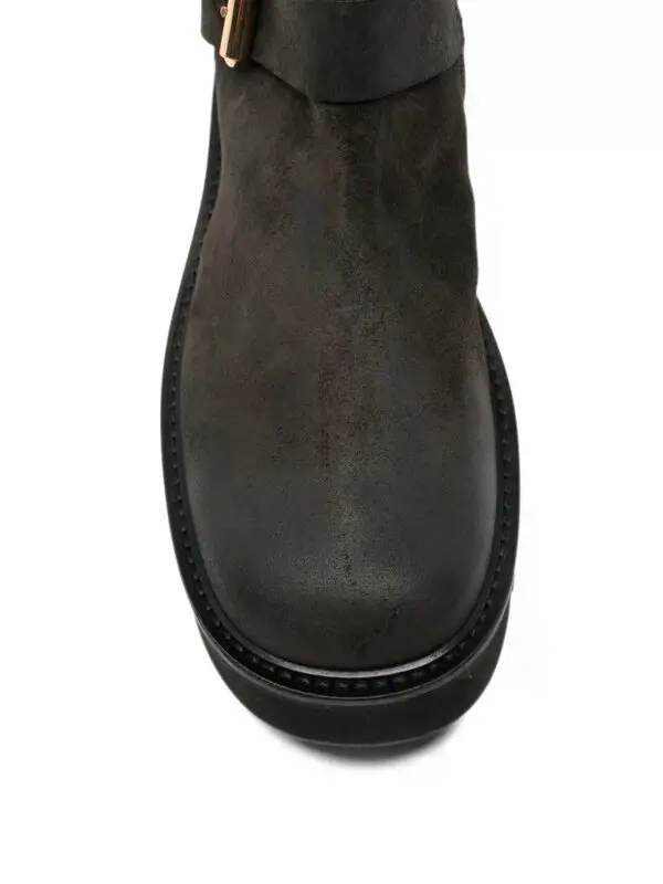 Agl Luggie Biker Buckle-fastening Boots
