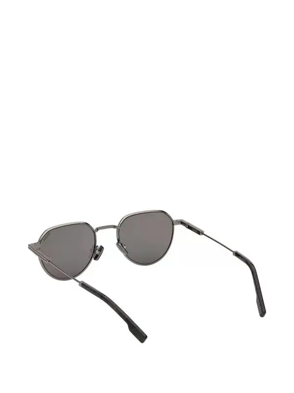 Zegna Geometric-frame Sunglasses