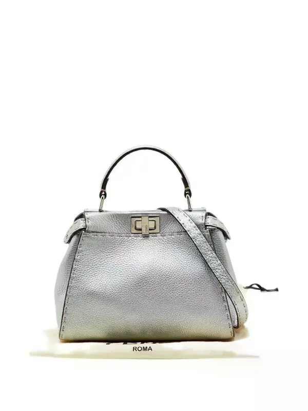 Fendi 2016 Mini Selleria Peekaboo Tote Bag