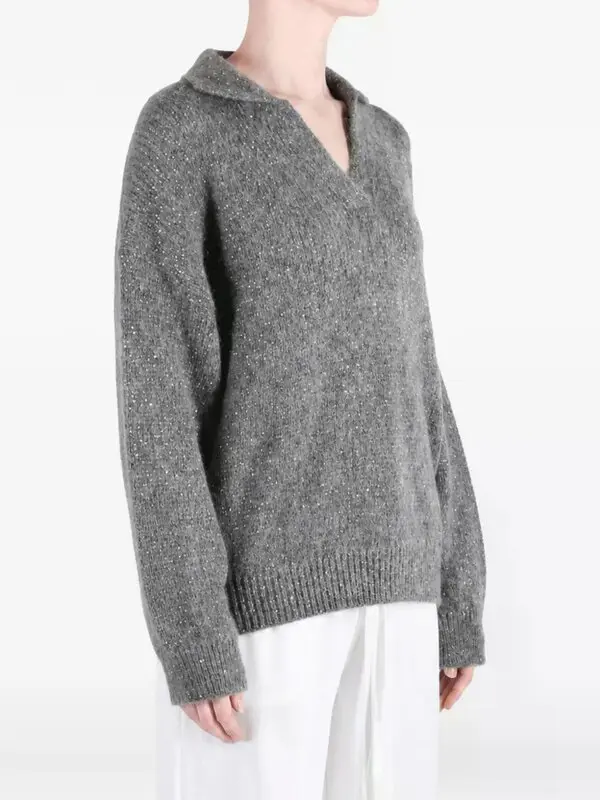 Brunello Cucinelli Sequin-embellished Sweater