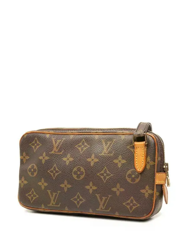 LOUIS VUITTON 1991 Monogram Pochette Marly Bandouliere Crossbody Bag