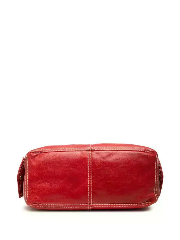 Celine 2000 Leather Biker Boogie Handbag