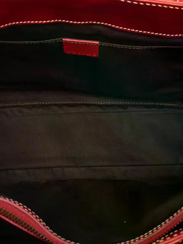 Celine 2000 Leather Biker Boogie Handbag