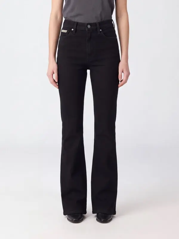 Calvin Klein Mid-rise Flared Stretch Jeans