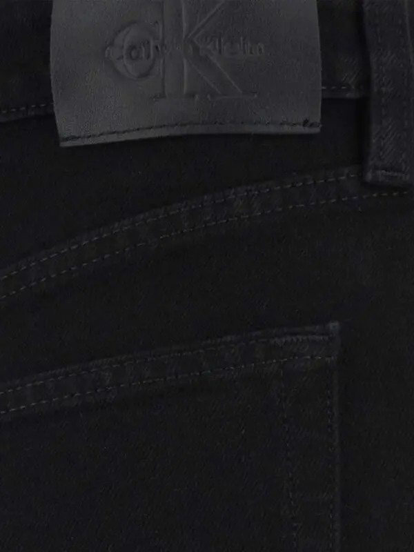 Calvin Klein Mid-rise Flared Stretch Jeans