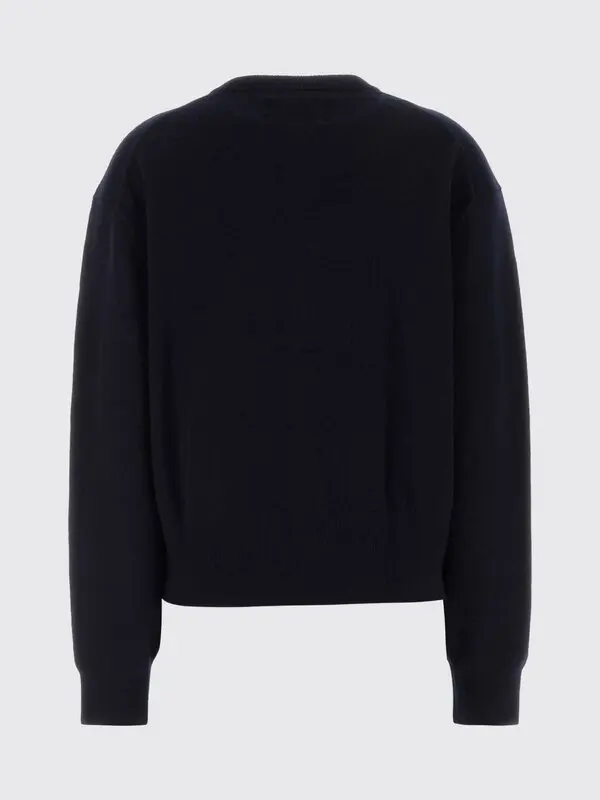 Extreme Cashmere Crewneck Cashmere Blend Cardigan With Dropped Shoulders