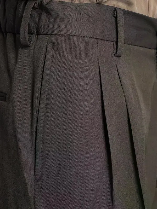 SSSTEIN Pleated Wide-leg Trousers