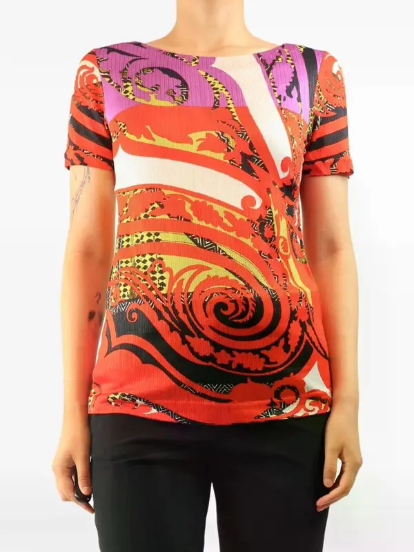 Etro Abstract-print Knitted Top